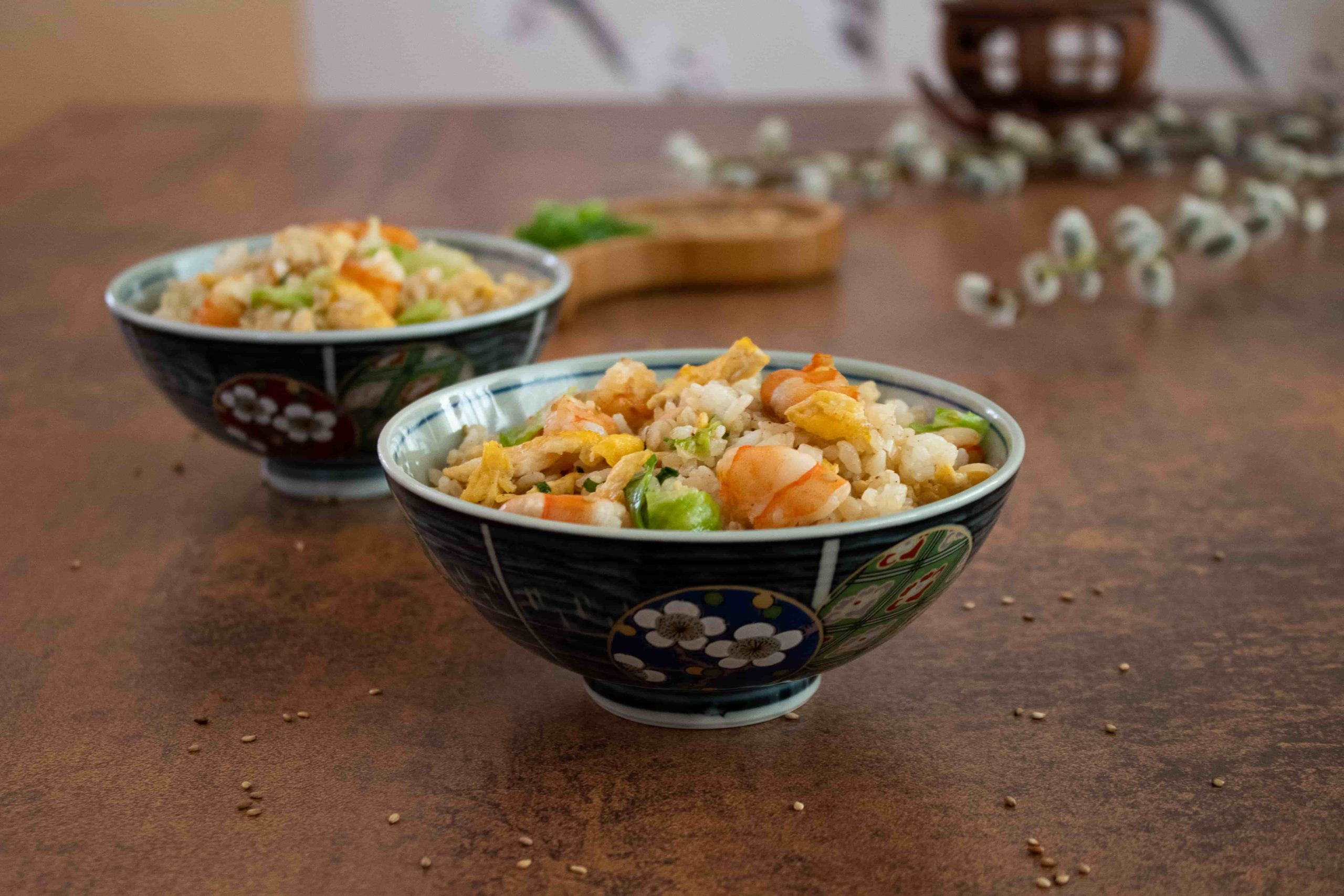 Smažená ryža s krevetami | Hiroshima's Kitchen
